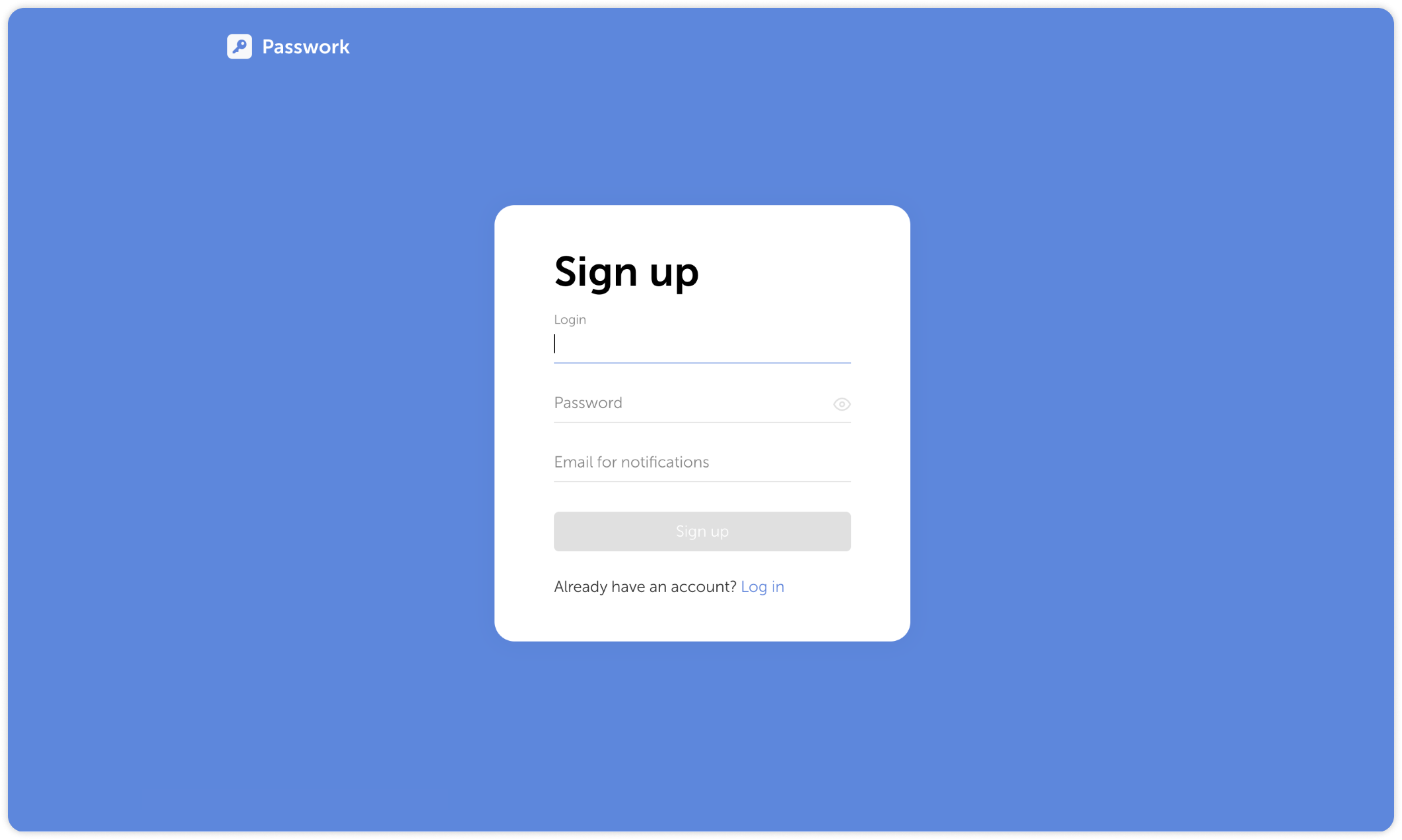 Registration | Passwork